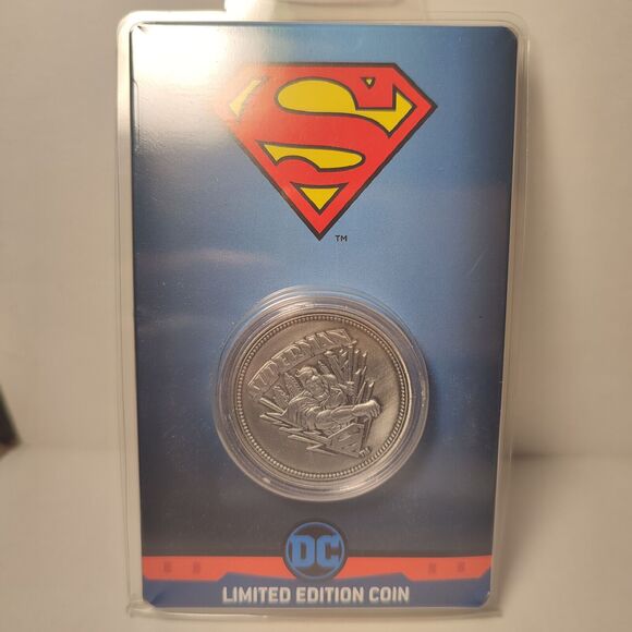 DC Comics | Jewelry | Superman Limited Edition Coin Official Dc Comics ...